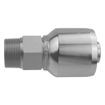4600 Series One-Piece Six Spiral Hose Crimp Couplings | Pulsar Hydraulics