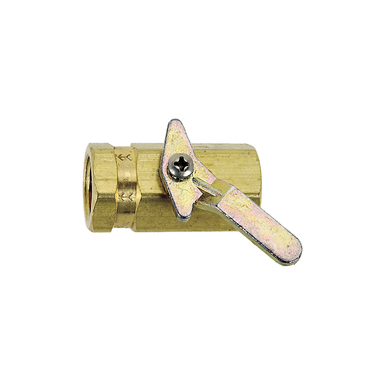 Green Line 3/8" single direction brass ball valve female pipe inlet ...