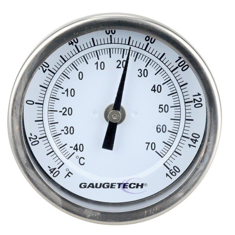 Green Line -40C - -70C temperature gauge with 2.5" stem | Green Line ...